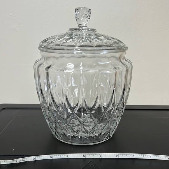 Target | Dining | Clear Glass Cookie Jar Or Candy | Poshmark